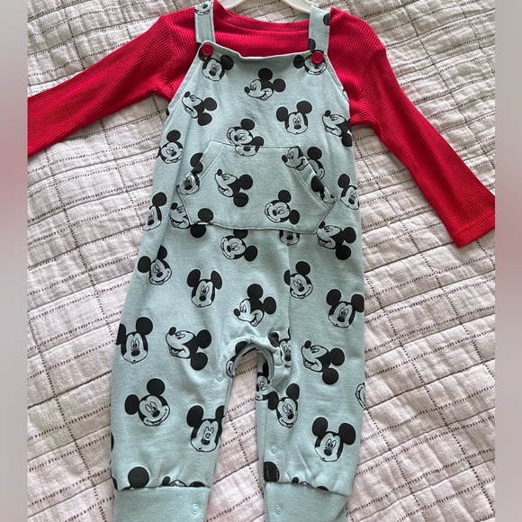 Disney | One Pieces | Mickey Mouse Overalls | Poshmark